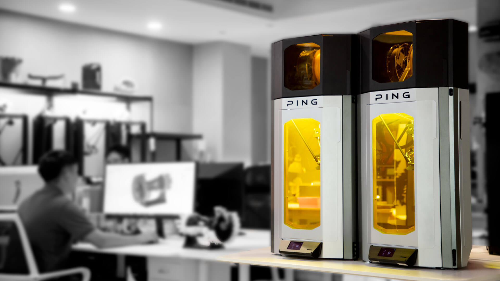 Dual Material Desktop 3D Printer D300 - Advanced Printing for Your Designs